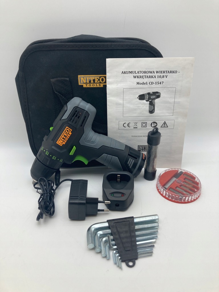 WKRĘTARKA NITEO TOOLS CD-1547 - 13335689690 - oficjalne archiwum Allegro