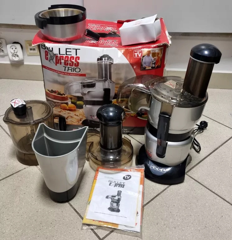 ROBOT KUCHENNY BULLET EXPRESS TRIO KOMPLET - 13411378168 - oficjalne ...