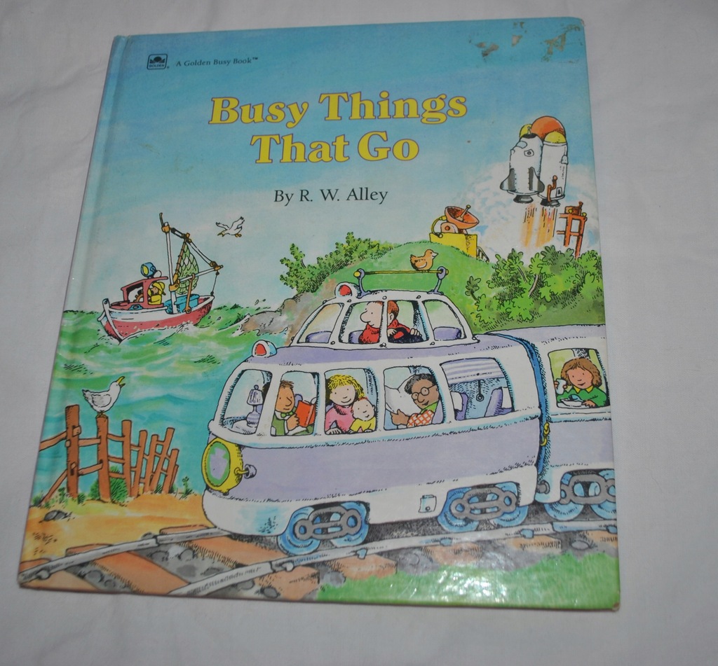 BUSY THINGS THAT GO R. W. ALLEY GOLDEN angielski - 11620927536 ...