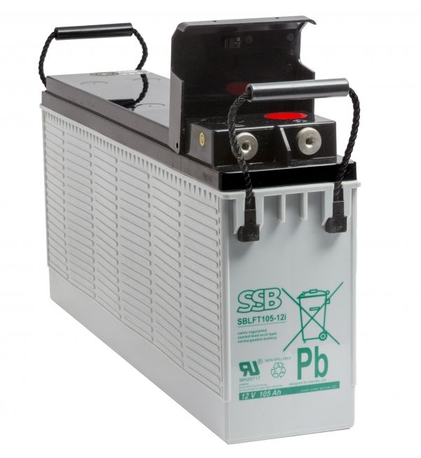 akumulator żelowy 105Ah AGM SBLFT 105-12i 12 lat - 12061882242 - oficjalne archiwum Allegro