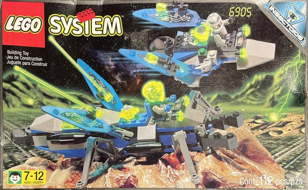 LEGO 6905 Bi-Wing Blaster [Space: Insectoids] | kosmos insektoidy ...