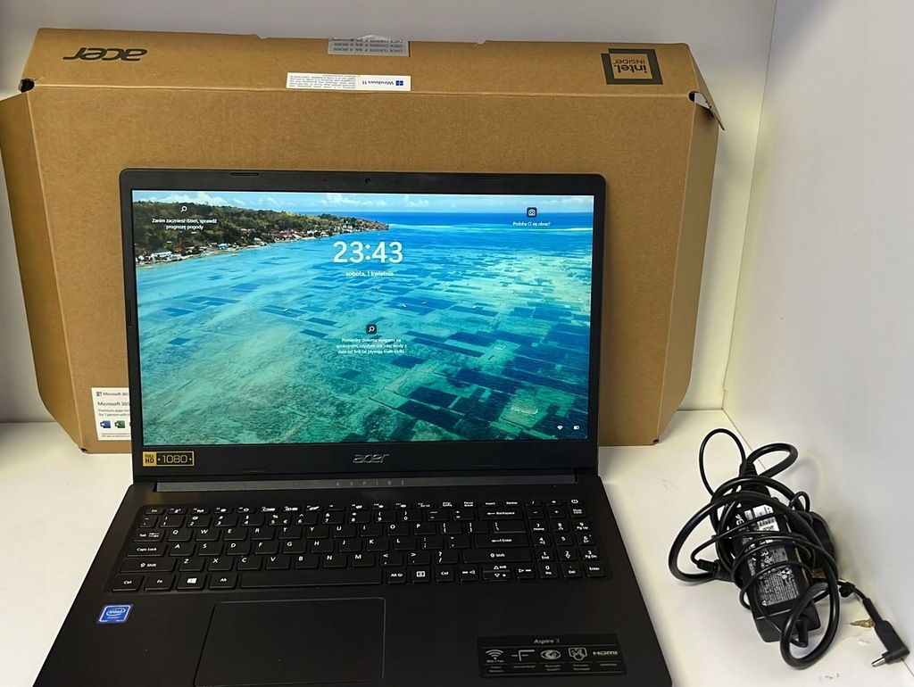 Laptop Acer Aspire 3 N19H1 komplet 720/23 - 13508410015 - oficjalne ...