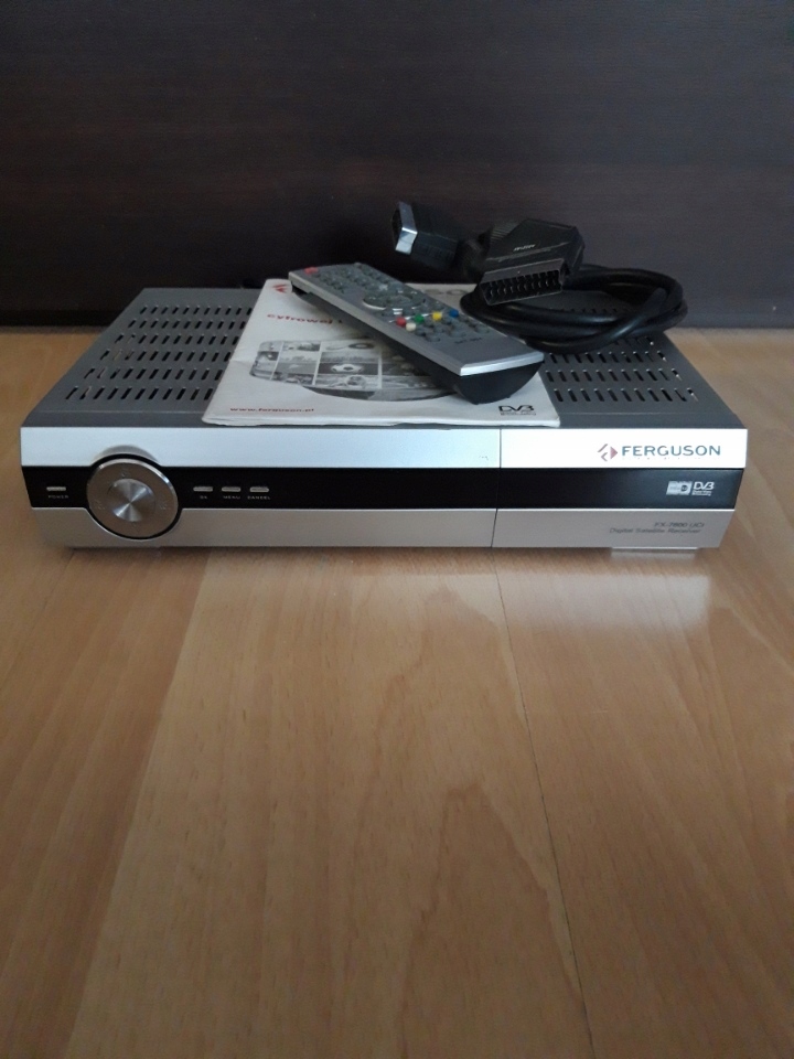 Dekoder cyfrowy telewizji satelitarnej Ferguson FX-7600 UCI ...