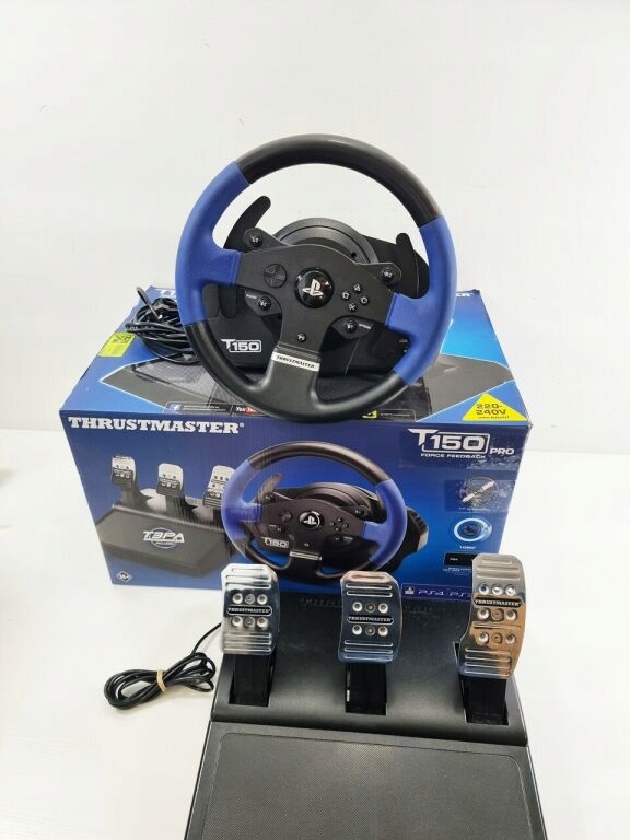 KIEROWNICA THRUSTMASTER T150 PRO ZESTAW GWARANCJA - 11972938738 - oficjalne archiwum Allegro