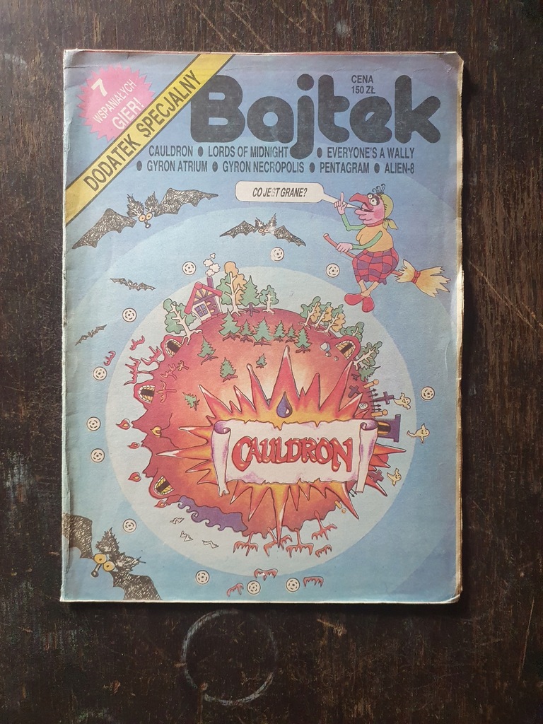 Bajtek Dodatek Specjalny 1 / 1986 7 Wspaniałych Gier - 17298658969 ...