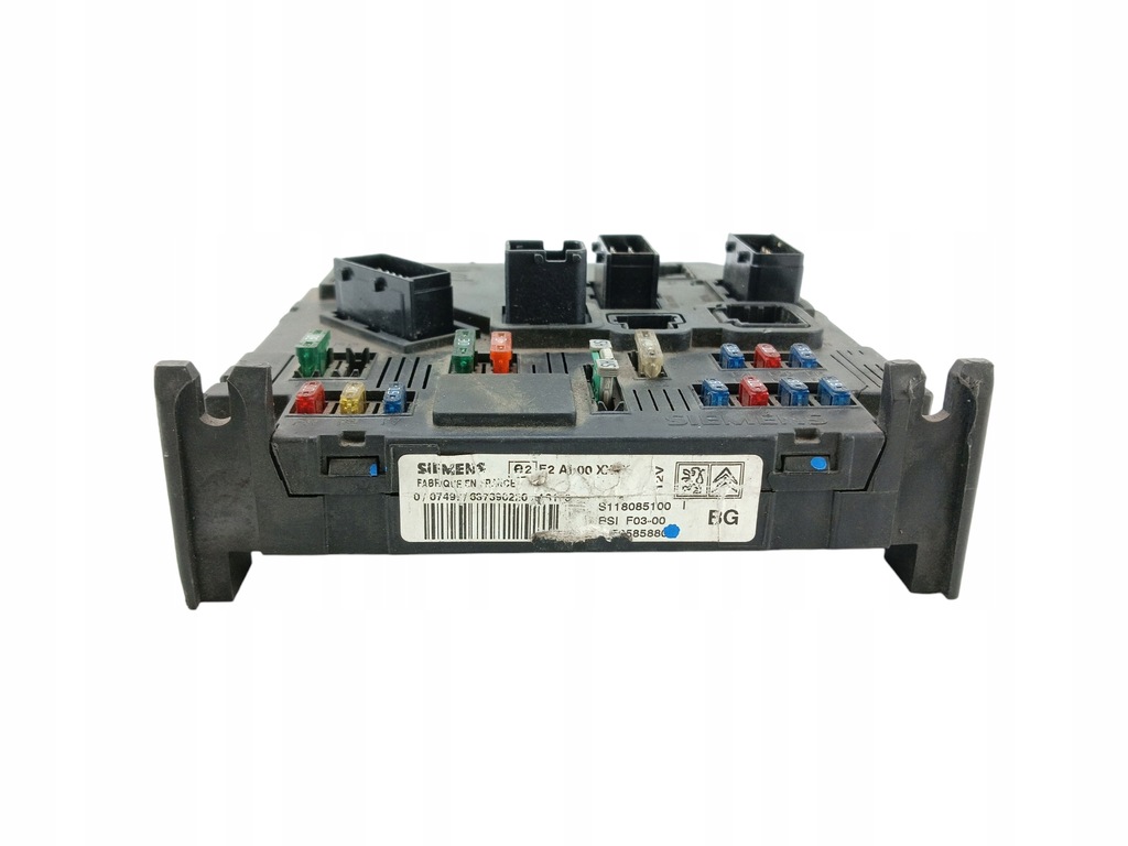 SKRZYNKA BEZPIECZNIKÓW MODUŁ BSI CITROEN C3 I (FC_, FN_) 9650585880 ...