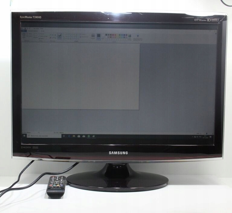 TELEWIZOR MONITOR SAMSUNG T240HD 24 FULL HD - 9912455097 - oficjalne ...