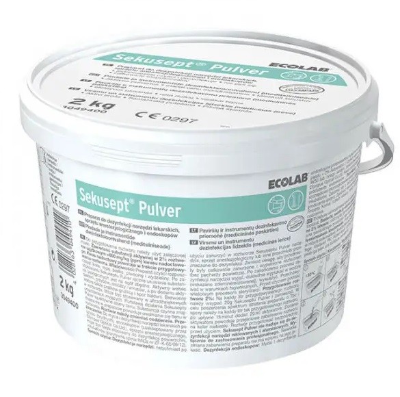 Sekusept Pulver Proszek do mycia i dezynfekcji 2kg - 12993680366 ...