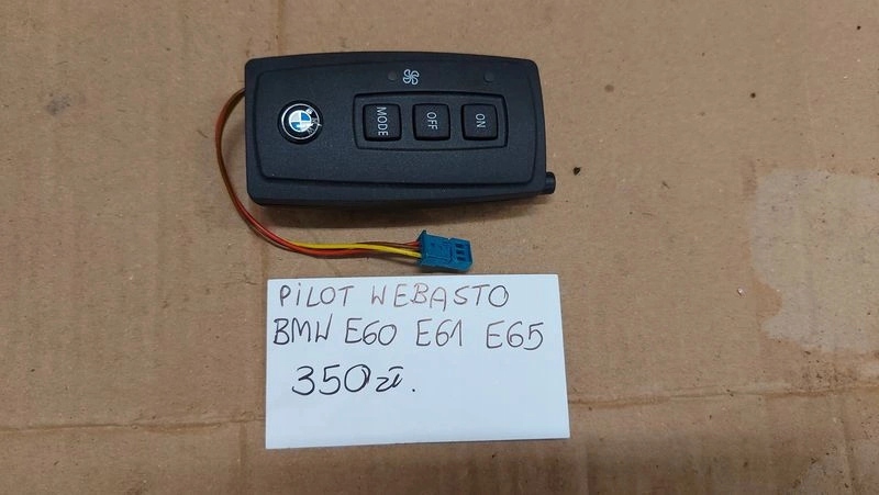 BMW E60 E61 E65 PILOT WEBASTO ORYGINAŁ - 11892343445 - oficjalne archiwum Allegro