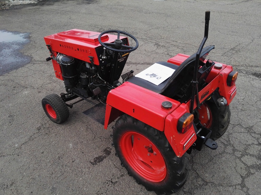 Traktorek HAKO 2000 Diesel 18KM Lombardini - 6883860339 - oficjalne ...