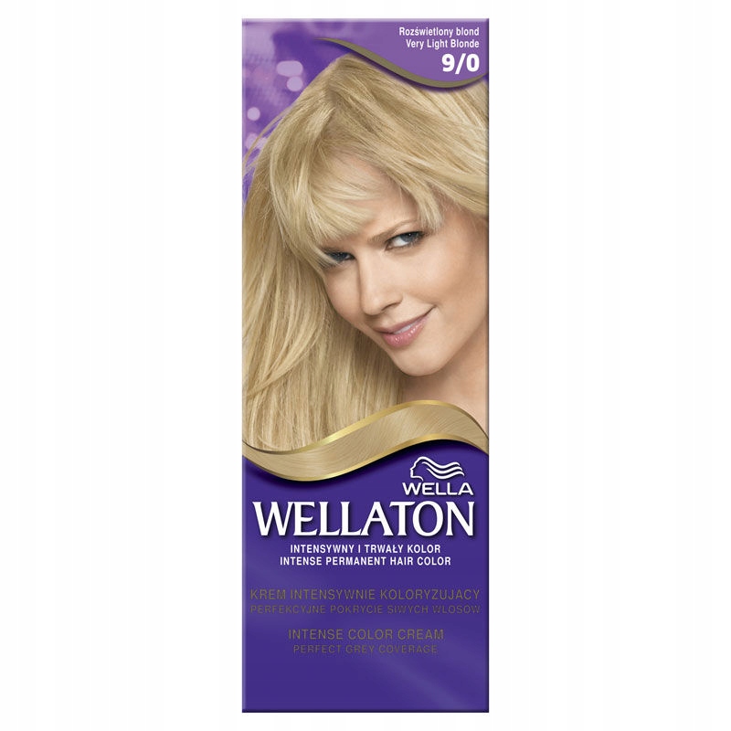 WELLATON FARBA DO WŁOSÓW 9/0 ROZSWIETLONY BLOND - 9172093097 ...