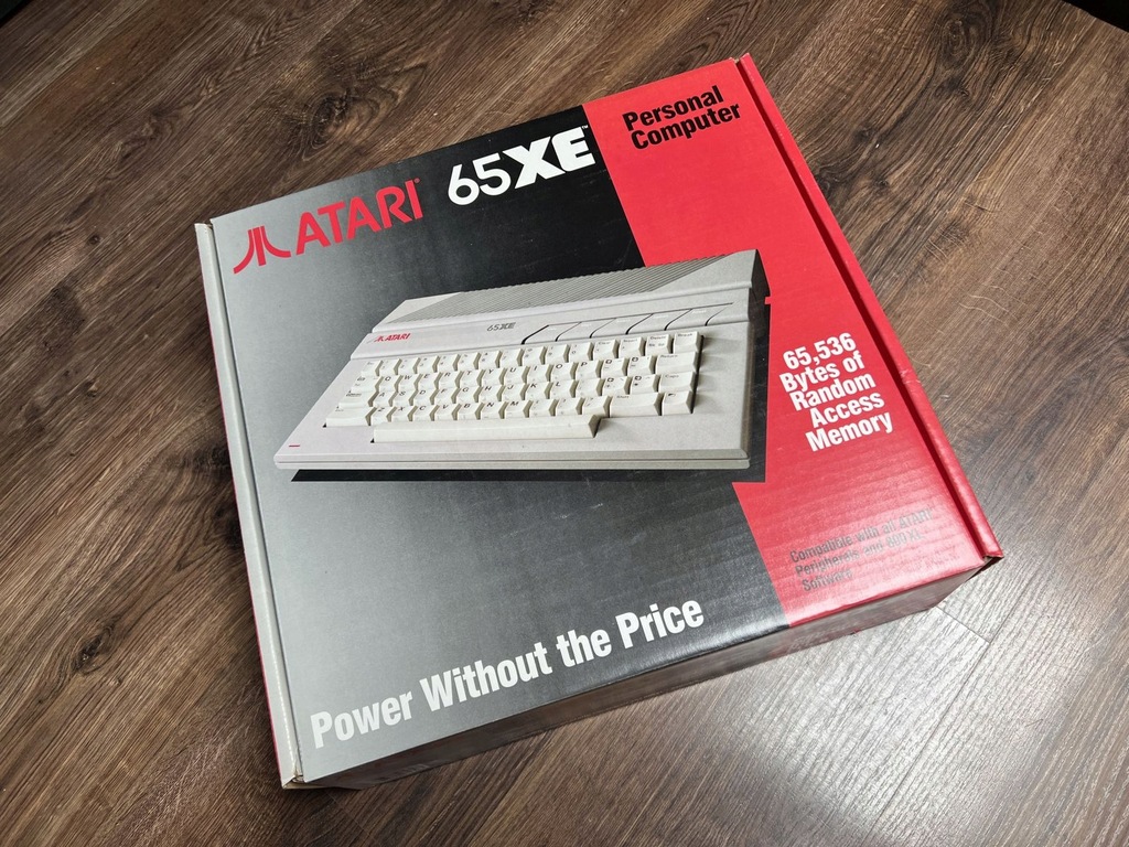 Idealne pudełko do Atari 65XE - jak nowe z epoki - 13534321982 ...
