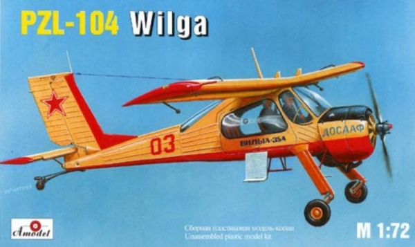 Model samolotu PZL-104 WILGA - 1/72 Amodel - 12679513373 - oficjalne ...