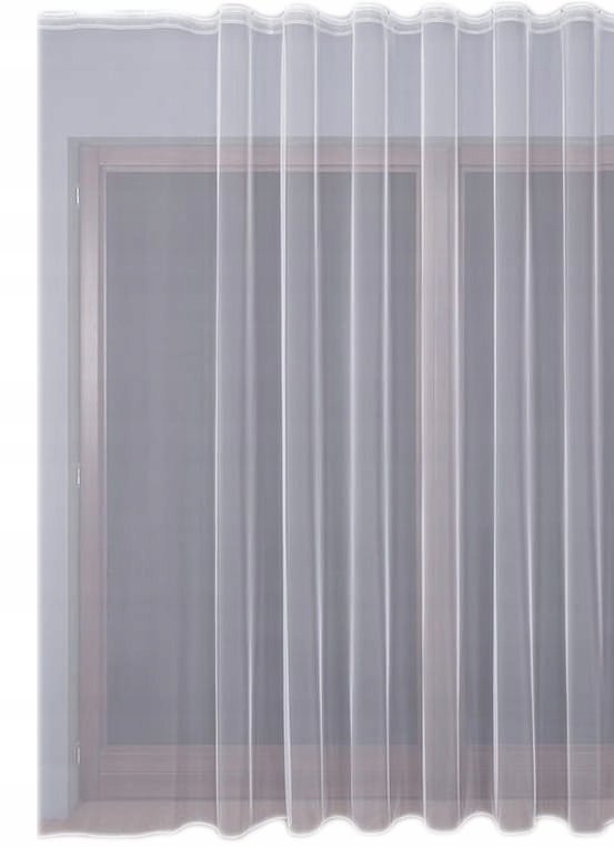 Firana na Metry 315cm Firany Gładkie Siatka Biała - 10720583051 - oficjalne archiwum Allegro