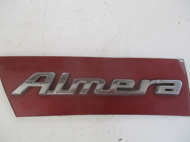 ALMERA N16 LOGO EMBLEMAT NAPIS MONOGRAM - 7198716469 - oficjalne ...