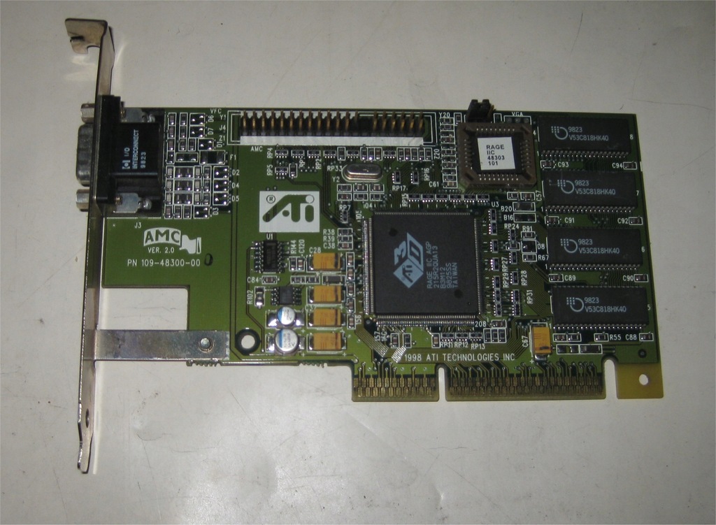 ATI 3D Rage IIC AGP - 14283570596 - oficjalne archiwum Allegro