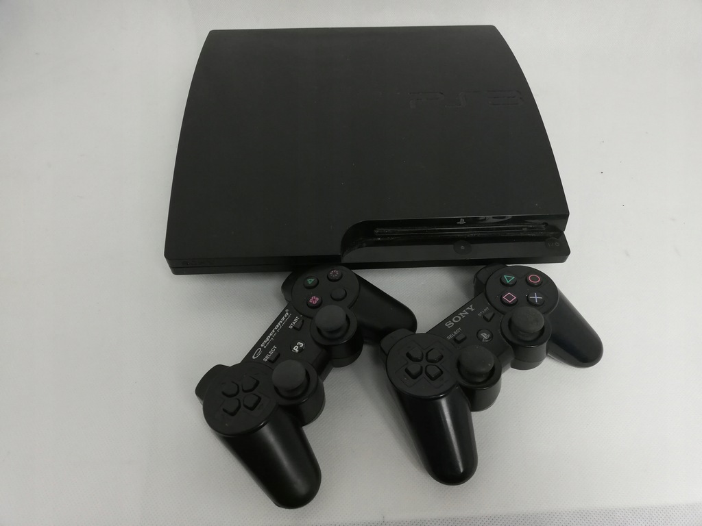 Konsola Ps3 CECH-3004B + 2 Pady - 13048496903 - oficjalne archiwum Allegro