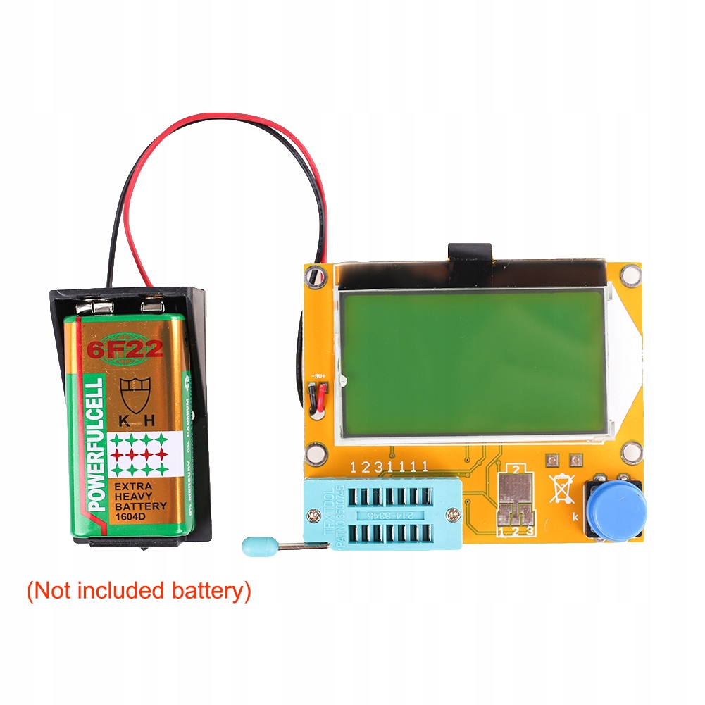 LCR-T4 Miernik ESR Tester tranzystorów Dioda Triod - 11841633558 ...