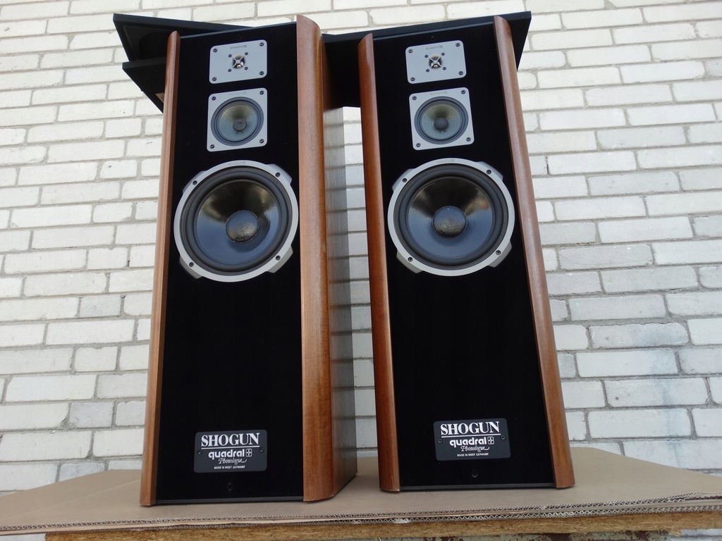 QUADRAL SHOGUN MK IV PORZĄDNE MARKOWE KOLUMNY !!! - 8448355672 - oficjalne archiwum Allegro