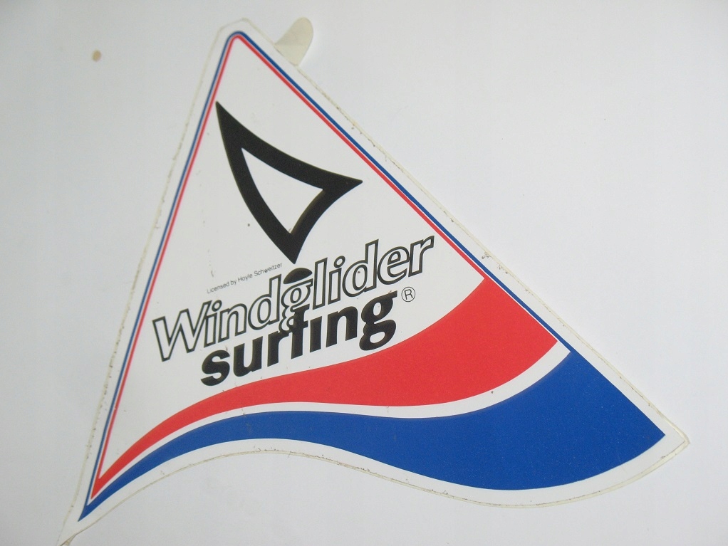 WINDGLIDER SURFING naklejka z PRL - 11953262134 - oficjalne archiwum ...