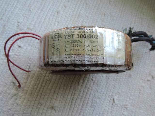 Transformator troidalny INDEL - TST 300/002 - 12665874831 - oficjalne archiwum Allegro