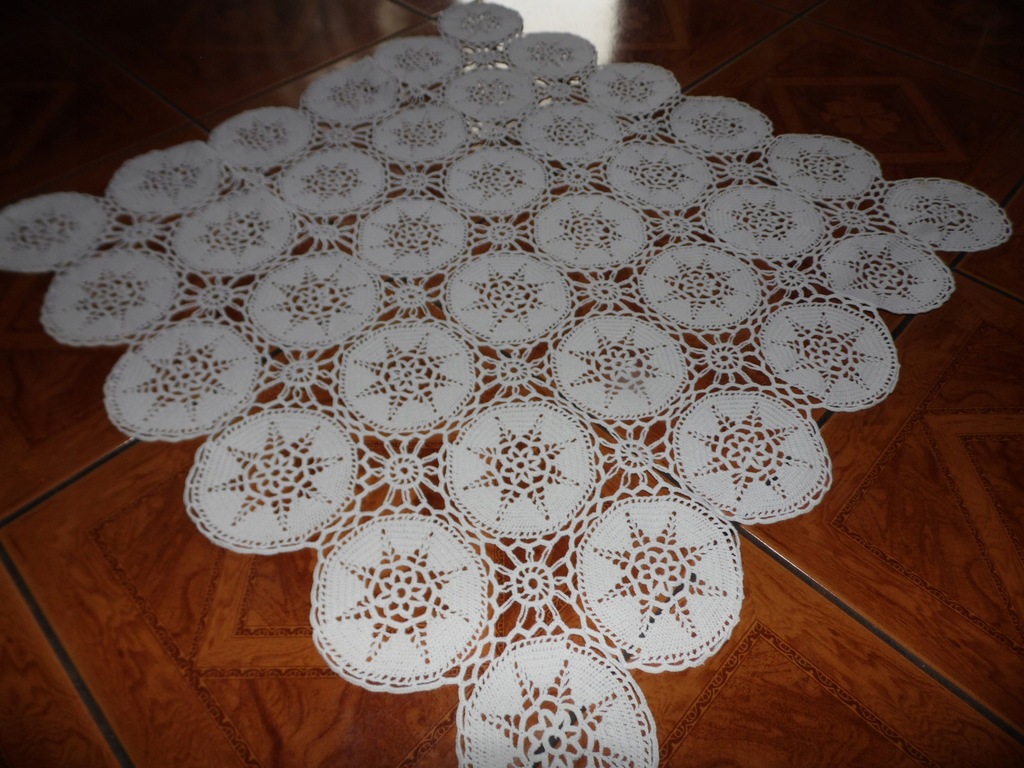 Ecrie obrus szydelkowy - 70 x 71 cm - 13704009837 - oficjalne archiwum ...