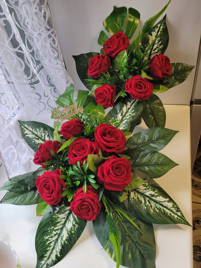 Stroiki na cmentarz komplet - 13745152800 - oficjalne archiwum Allegro