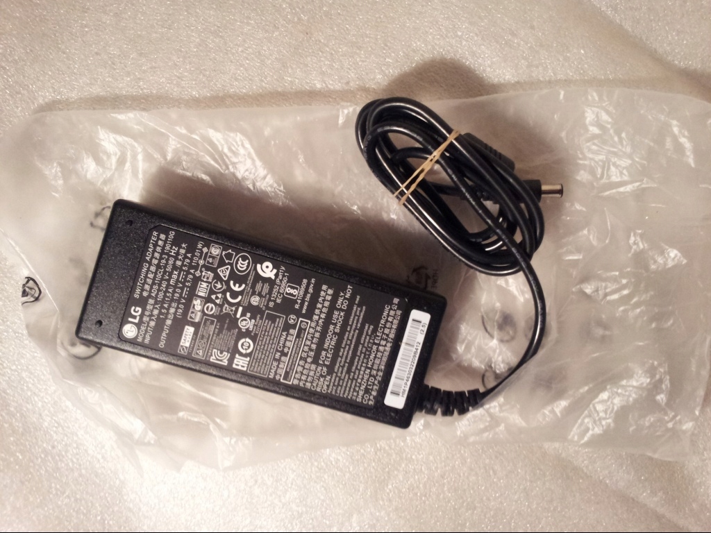 ORYG. zasilacz monitor LG 19V 5,79A ADS-110CL-19-3 - 12919222068 - oficjalne archiwum Allegro