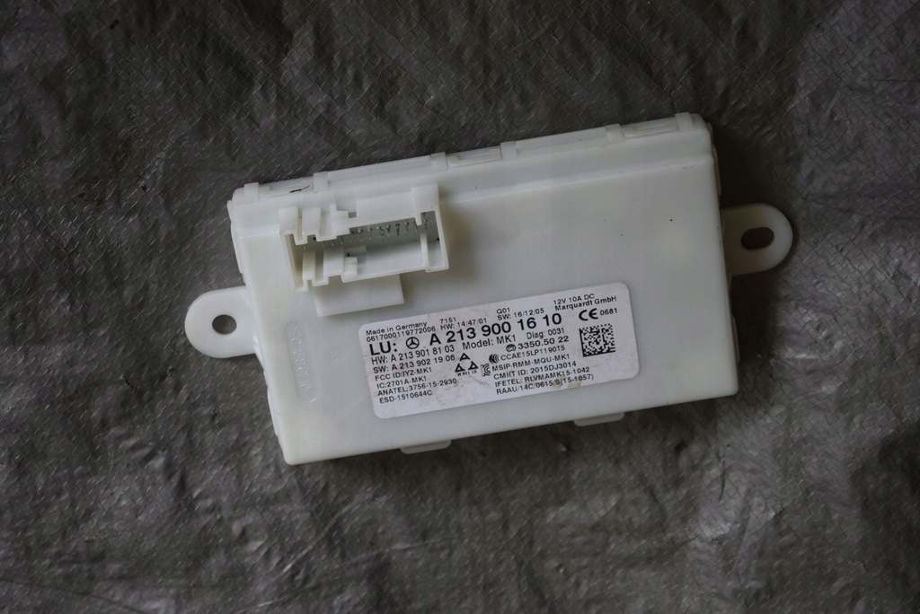 MODUŁ KEYLESS GO MERCEDES W213 A2139001610 - 9519550303 - oficjalne ...