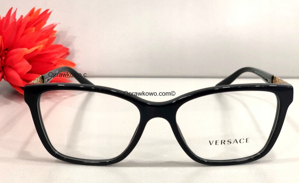 Versace 3192-B oprawki okulary damskie oryginalne - 10459979967 ...