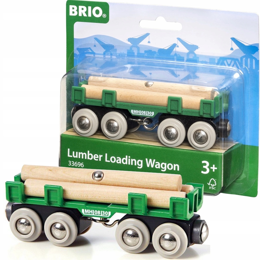 World Wagon z Drewnem 3+ Brio - 12181789482 - oficjalne archiwum Allegro