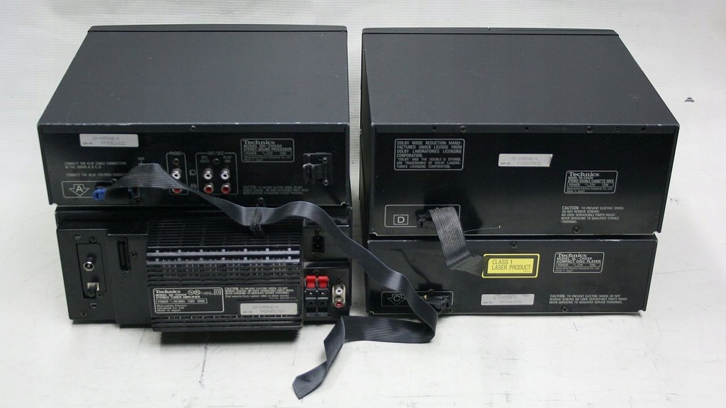 Wieża Technics SC-CH550 - elemety SA SH SL RS - 12473721357 - oficjalne ...