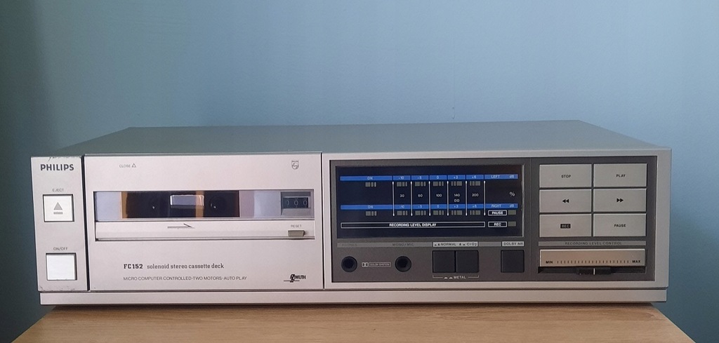 Magnetofon/deck PHILIPS FC-152 po przeglądzie ! - 13766169072 ...