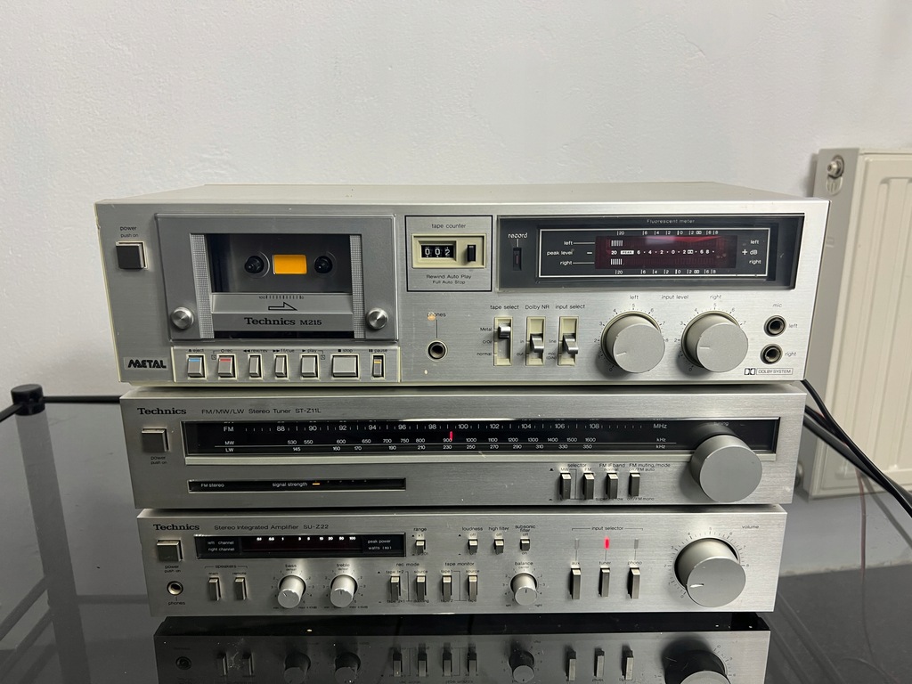 Technics SU-Z22 ,ST-Z11L,M-215 Wzmacniacz ,Tuner ,Deck Technics ...