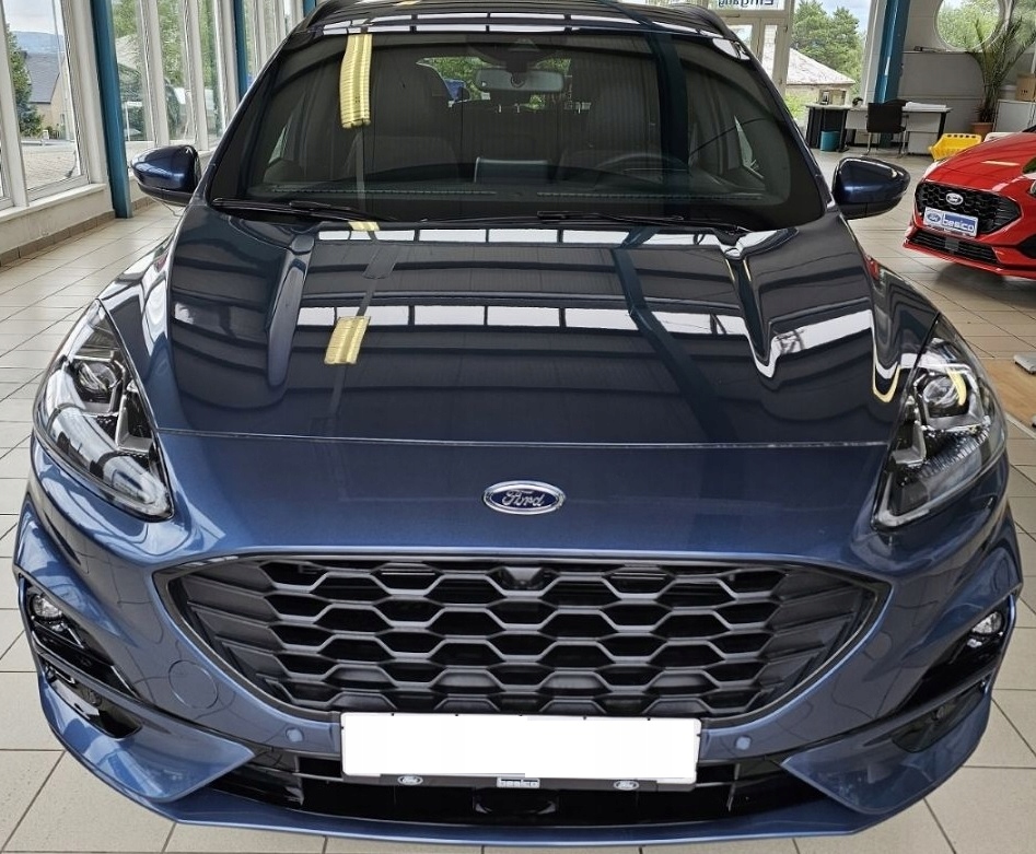 FORD KUGA MK3 ST LINE PRZOD LAMPY ZDERZAK MASKA CHLODNICE PAS BLOTNIK ...