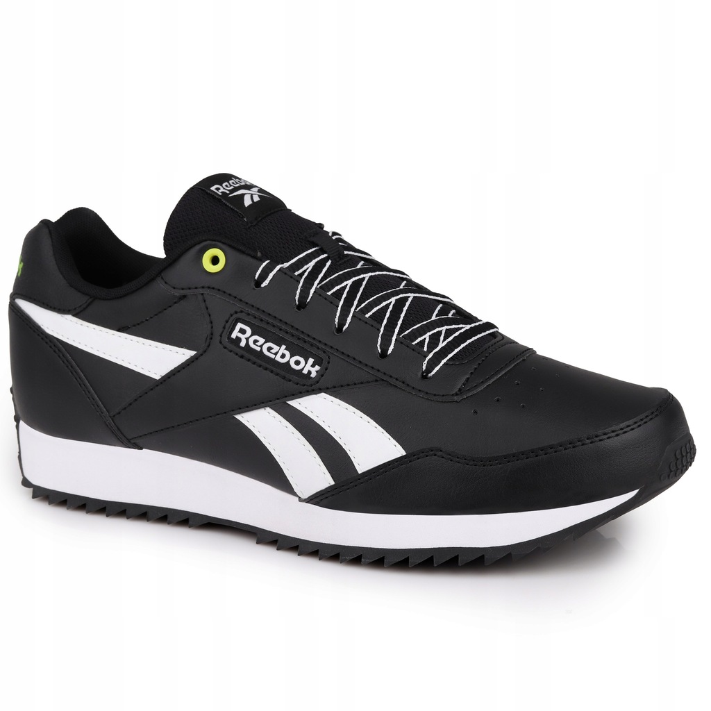 Buty męskie, sportowe Reebok REWIND RUN RIPPLE BLACK WHITE ...
