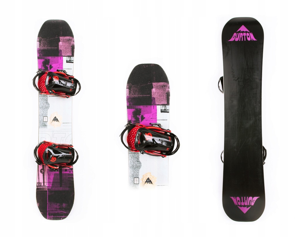 Deska snowboardowa BURTON RADIUS 140 bia/f V55 db - 12880993746 ...