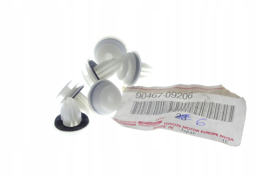 Spinka tapicerki Toyota 90467-09206 oryg 6szt - 12379113875 - oficjalne ...