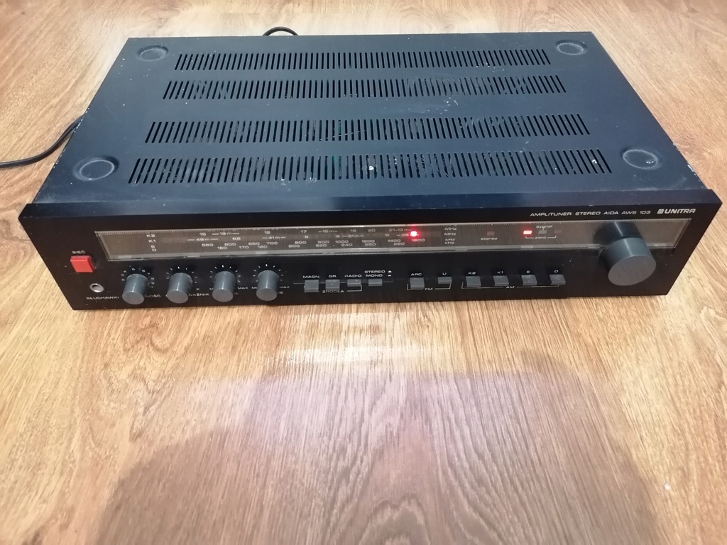 Amplituner Unitra AIDA AWS 103 czarny - 12765907356 - oficjalne ...