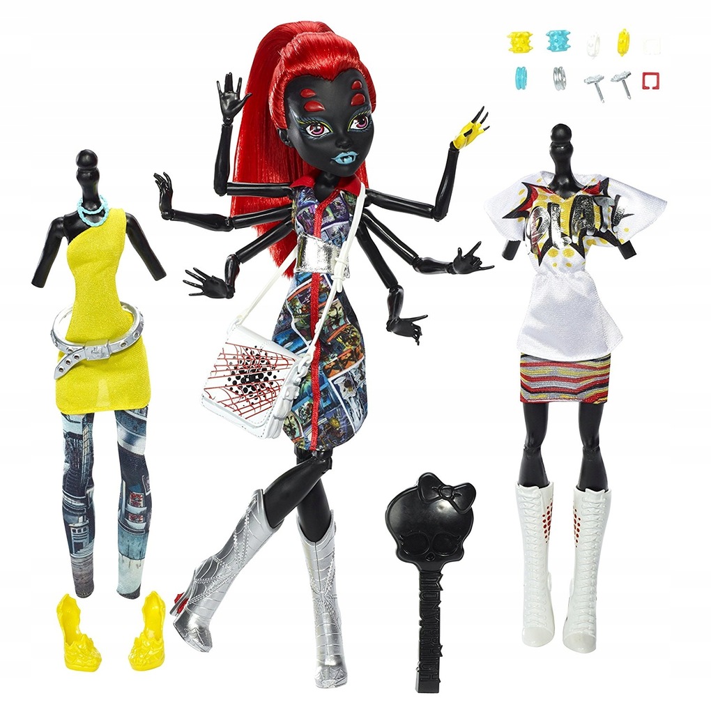 Monster High WYDOWNA SPIDER I Love Fashion UNIKAT - 7813893634 ...