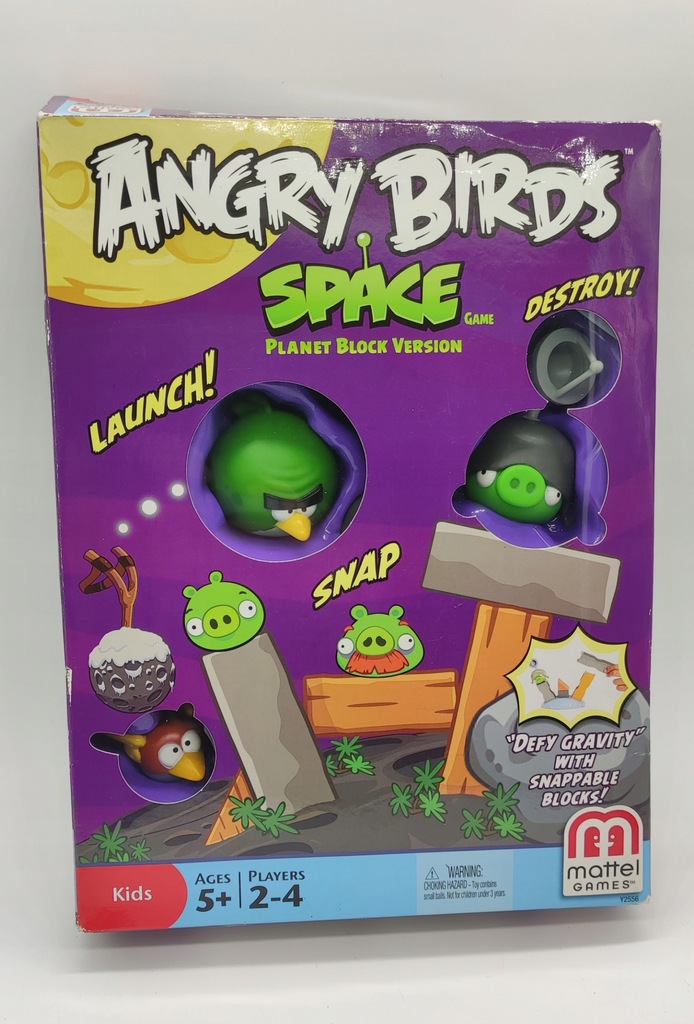 ANGRY BIRDS SPACE ZESTAW FIGURKI WYRZUTNIA MATTEL - 11284970826 ...