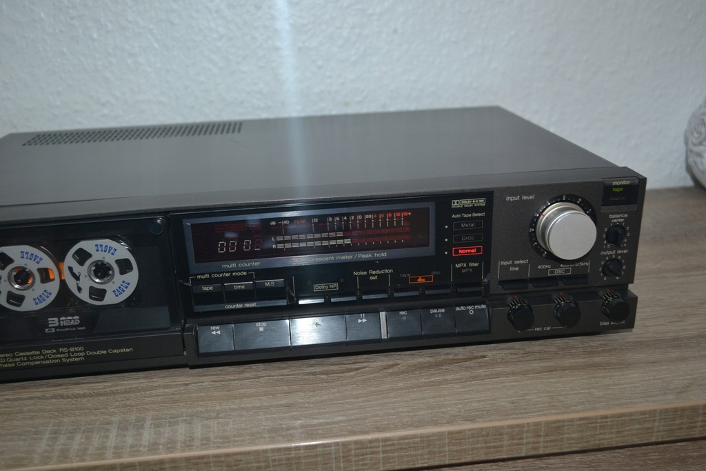 Technics RS-B100 3-Glowicowy Cassette Deck DBX - 11506712750 ...