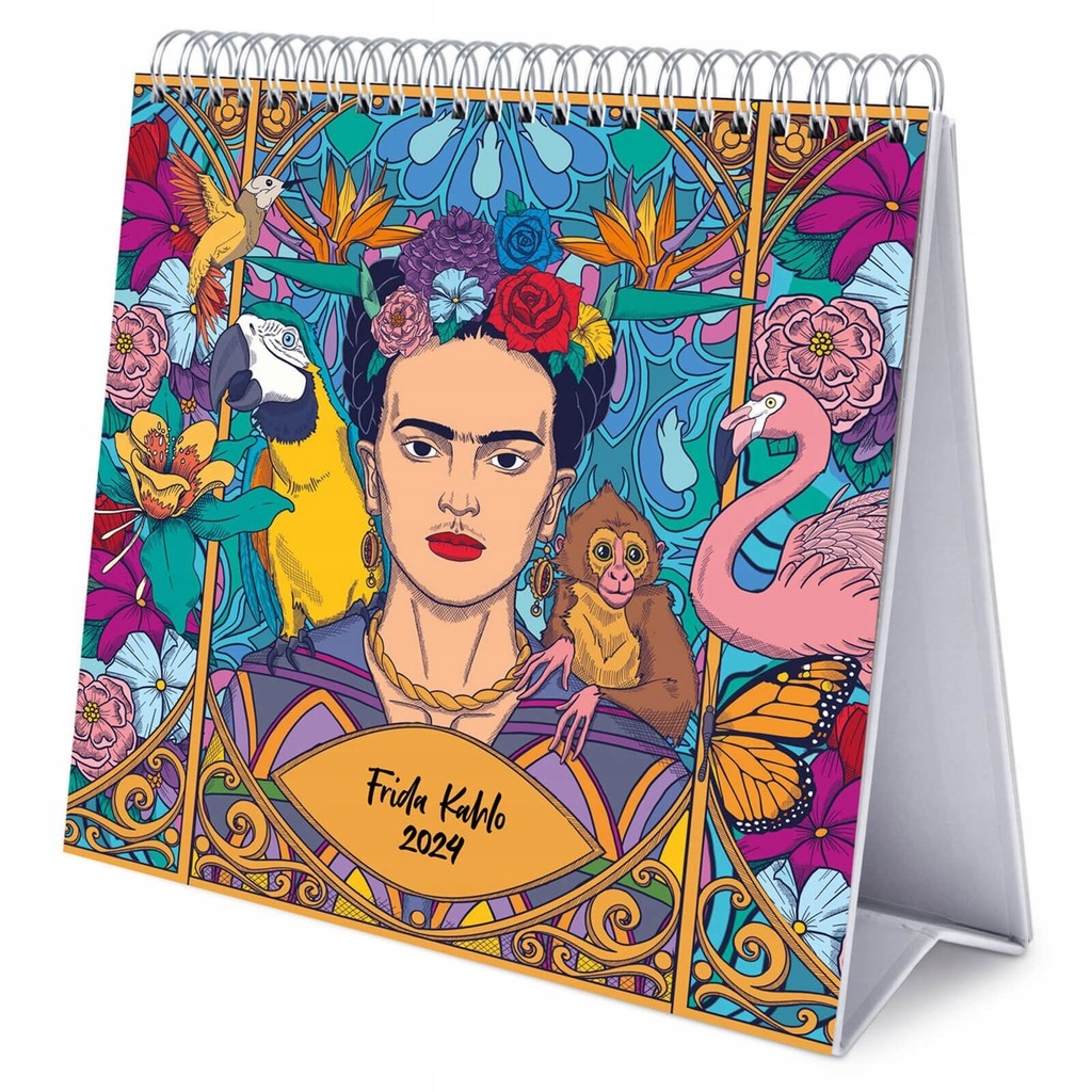 KALENDARZ 2024 FRIDA KAHLO organizer planer - 14044669974 - oficjalne ...