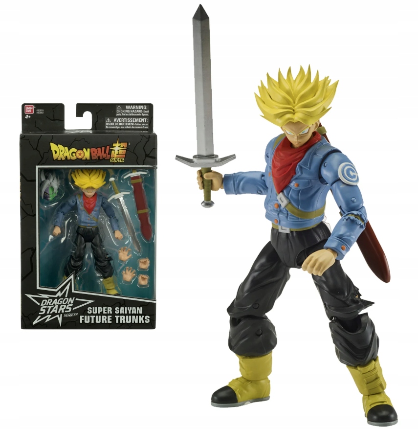 DRAGON BALL Future Trunks SS Figurka Dragon Stars 17cm Serie 3 Bandai ...