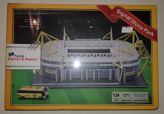BORUSSIA DORTMUND PUZZLE 3D STADION BVB ŁÓDŹ - 7054734041 - oficjalne ...