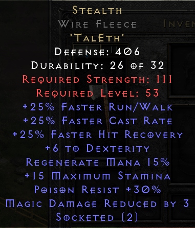 Diablo 2 Resurrected Druciane Runo Stealth PC - 11273932584 - oficjalne ...