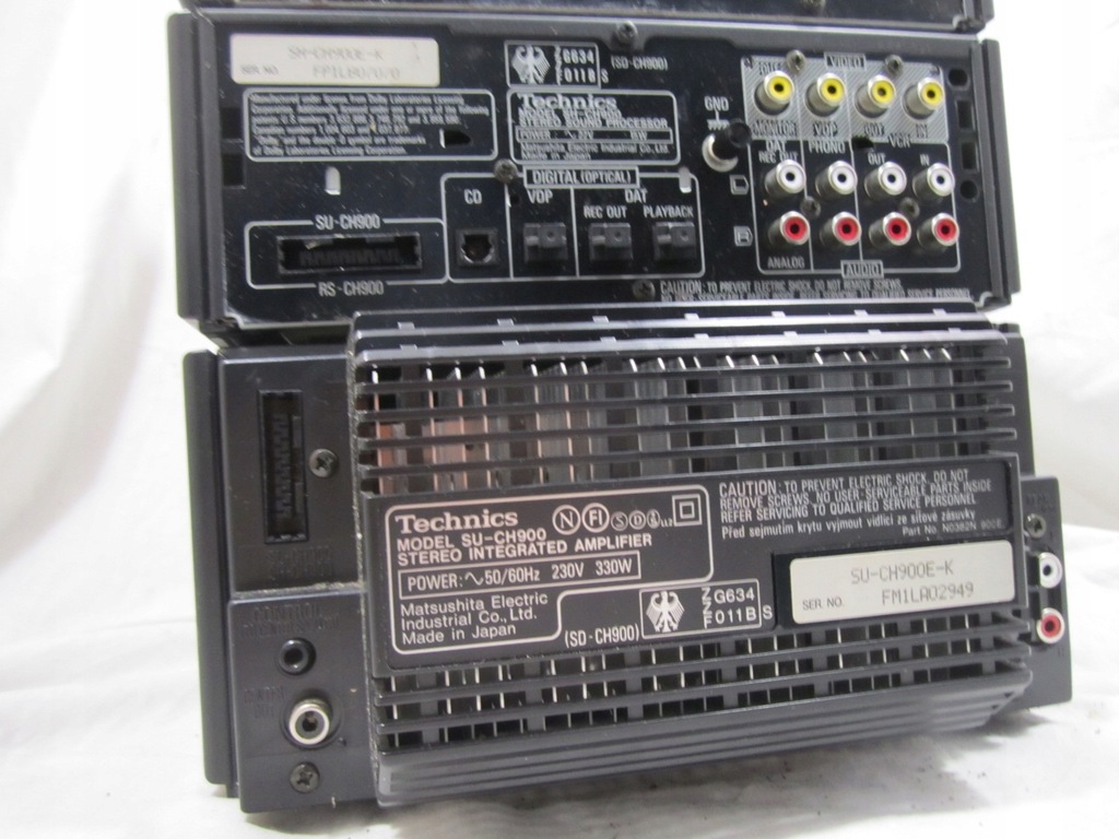 Wieża Technics SU-CH900 Ampli Tuner Deck CD +Pilot - 10438718549 - oficjalne archiwum Allegro