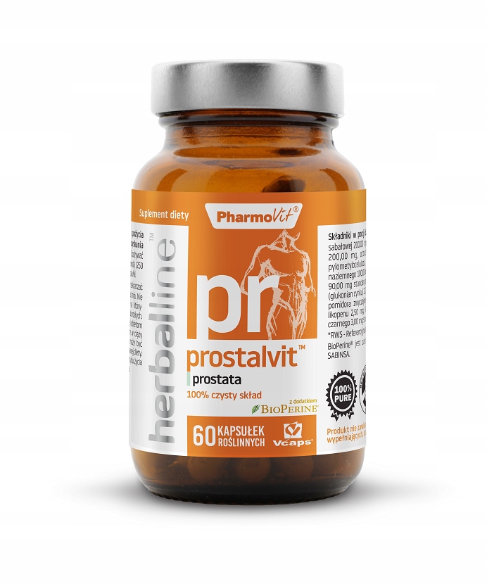 PROSTALVIT (prostata) 60 kapsułek - PHARMOVIT - 12029825770 - oficjalne ...