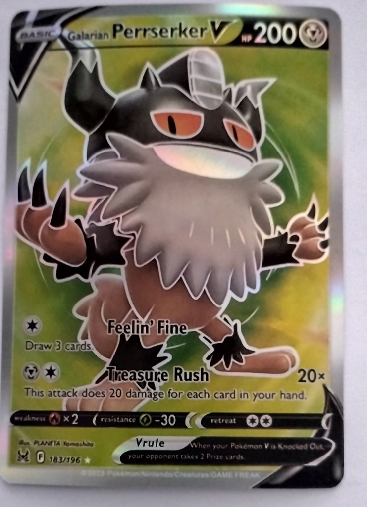 LEGENDARNA KARTA POKEMON PERRSERKER - 13661185237 - oficjalne archiwum ...