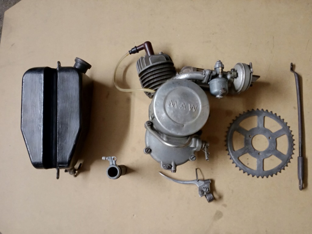 Maw silnik rowerowy zabytkowy - 13169646231 - oficjalne archiwum Allegro